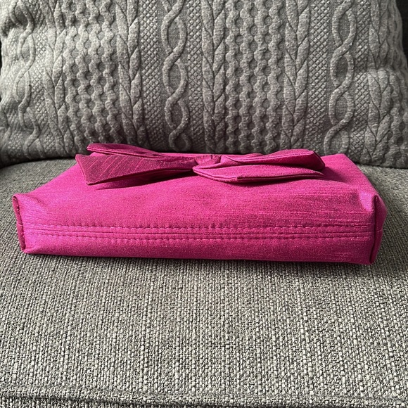 Bags | New Pink Bow Detail Clutch Purse | Poshmark